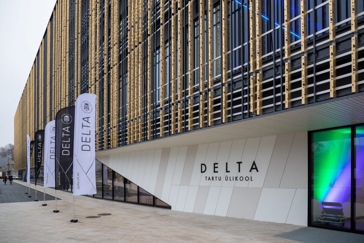 Tartu Ülikooli Delta keskus - Betotrade